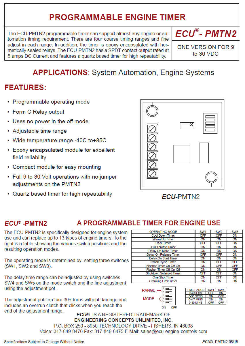 Ecu-PMTN2 – Engineering Concepts Unlimited Inc.